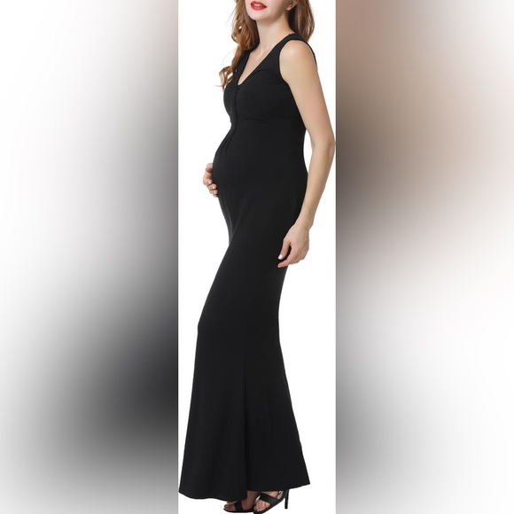 Kimi and Kai | Dresses | Nwt Kimi Kai Edrei Maternity Mermaid Gown ...